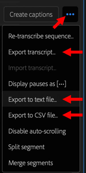 New Transcript/Caption Workflow in Premiere Pro [u] | Larry Jordan