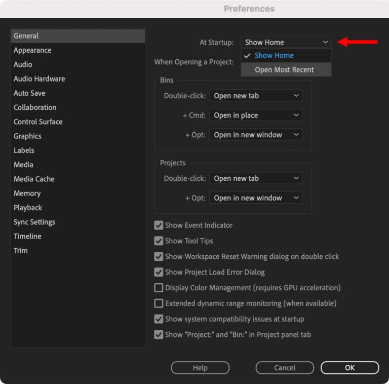Optimize Adobe Premiere Pro Preferences | Larry Jordan
