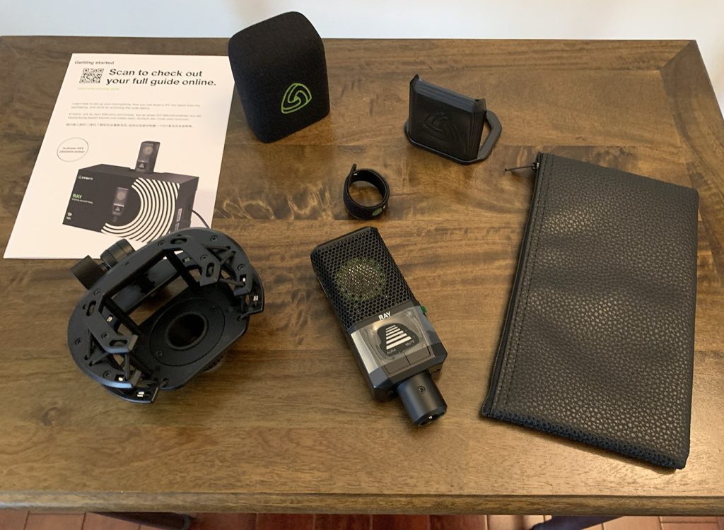 Review: LEWITT RAY Microphone, with AURA Technology | Larry Jordan