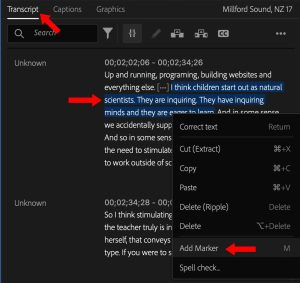 Improved Markers in Adobe Premiere Pro | Larry Jordan