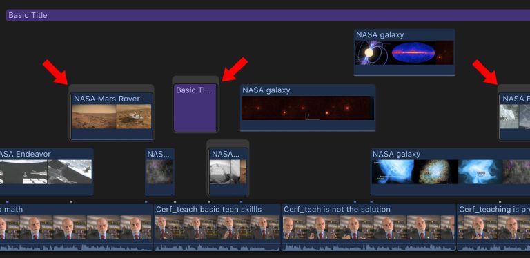 Three Ways to Organize a Final Cut Pro Timeline | Larry Jordan