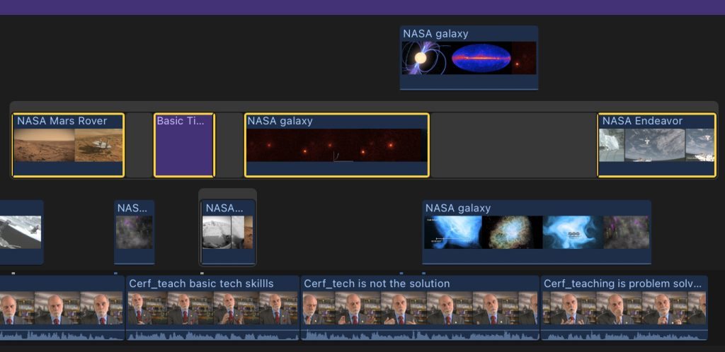 Three Ways to Organize a Final Cut Pro Timeline | Larry Jordan