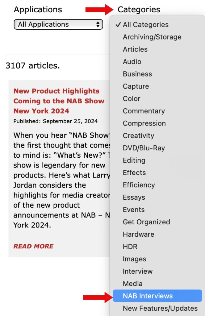 Larry Jordan Hosting Interviews at the NAB Show New York 2024 | Larry ...