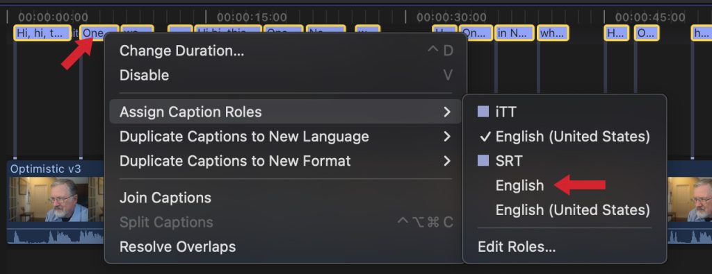 The New Transcribe to Captions in Apple Final Cut Pro 11 | Larry Jordan