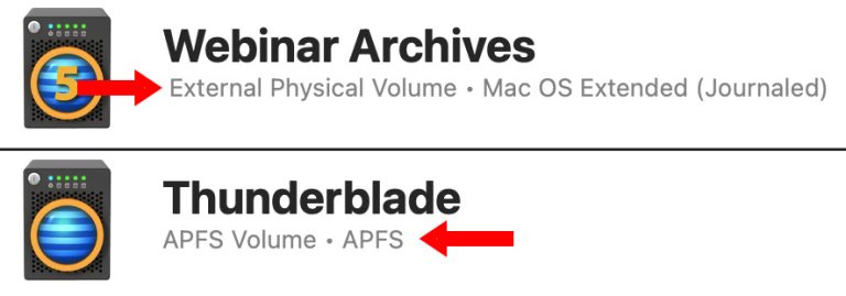 Why You Should Always Use HFS+ to Format Mac Hard Disk Drives | Larry ...