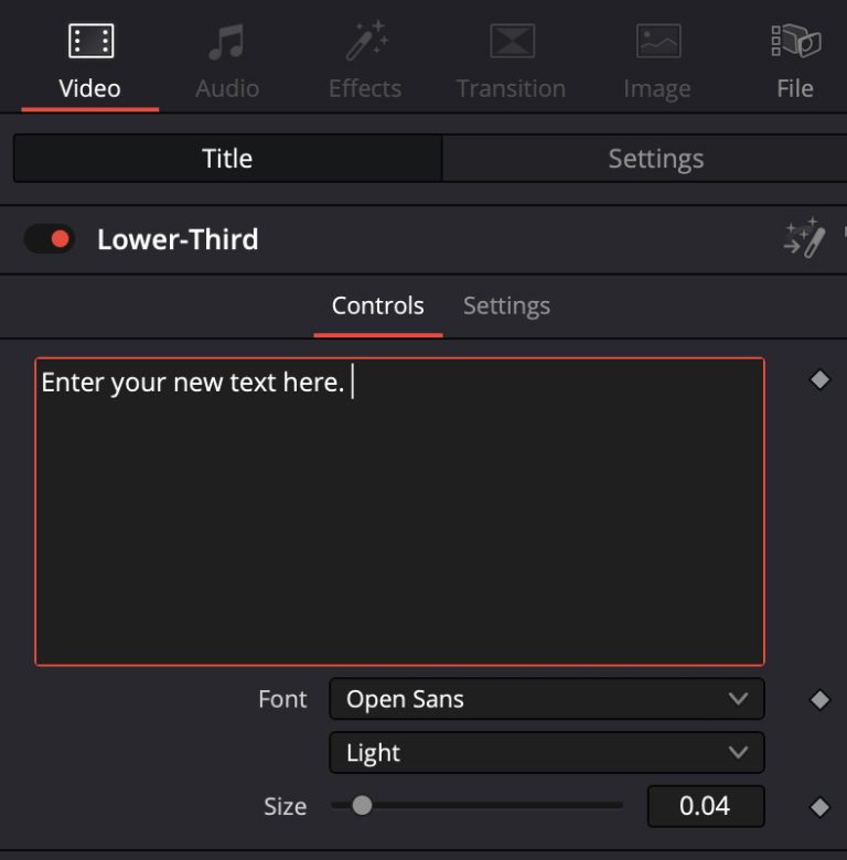 Convert Custom Resolve Fusion Titles into Reusable Templates | Larry Jordan